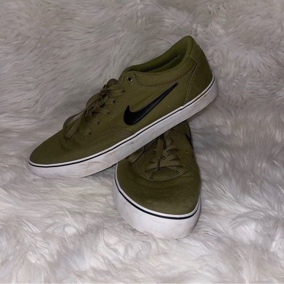 Nike | Shoes | Nike Sb Chron 2 Canvas Pilgrim Green Olive Shoes Dm34943 ...